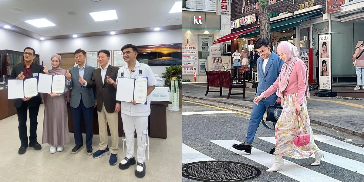 Sederet Kebersamaan Inara Rusly dan Ruben Onsu di Korea, Ternyata ...