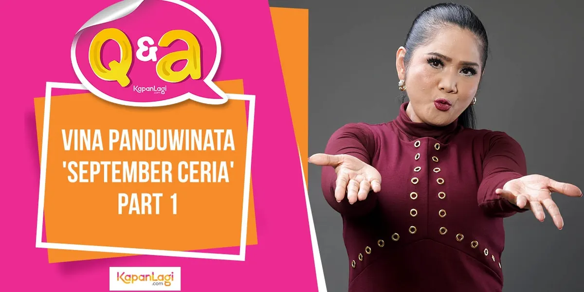 'September Ceria With Vina Panduwinata', Konser Yang Mengusung Konsep ...
