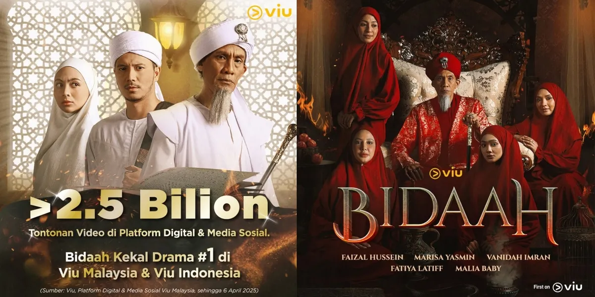 Serial Malaysia 'BIDAAH' Tembus 2,5 Miliar Penonton, Pesona Walid Tak ...