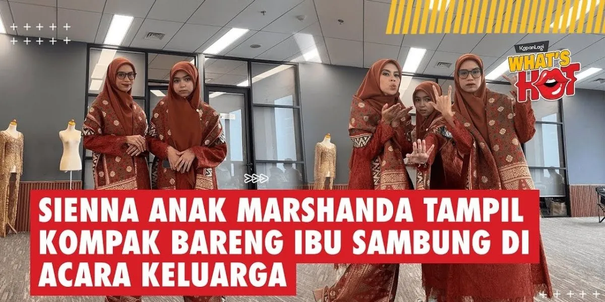 Sienna Anak Marshanda Tampil Kompak Bareng Ibu Sambung Di Acara ...