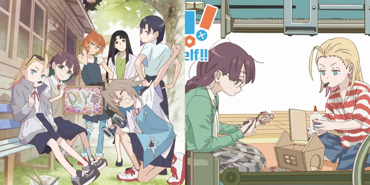Sinopsis Anime DO IT YOURSELF (DIY), Kisah Klub Prakarya Sekolah dengan ...