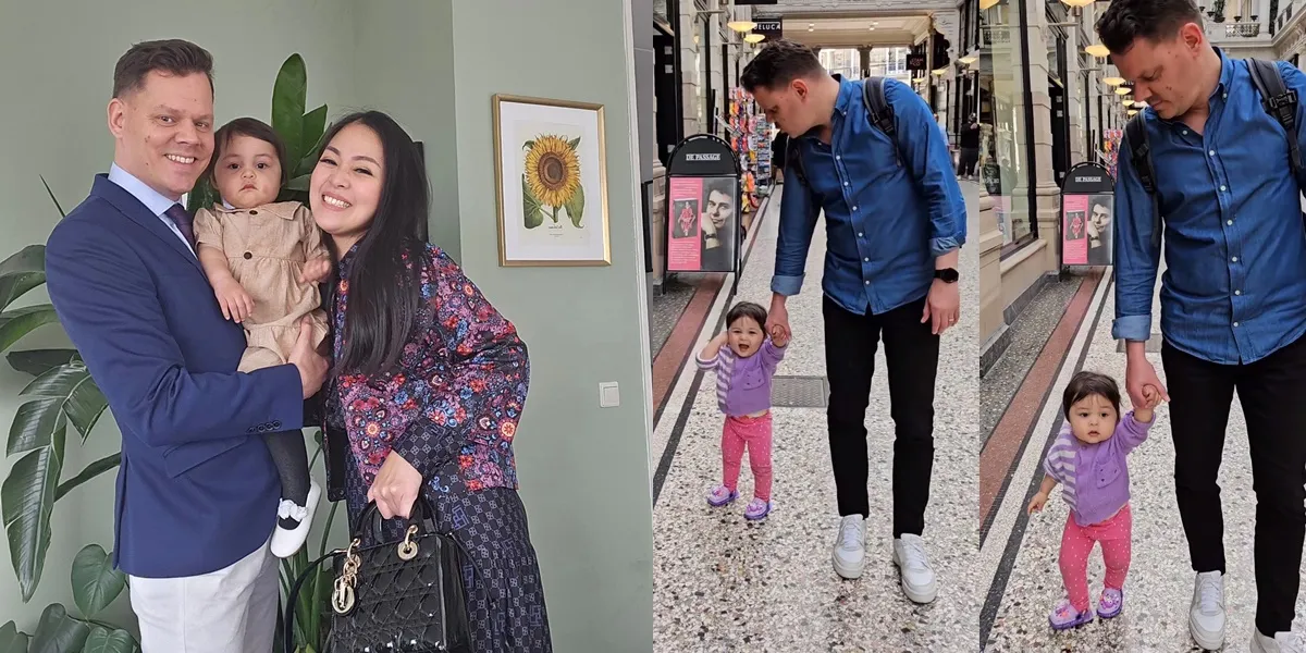 Sudah Bisa Berjalan, 7 Potret Nova Anak Gracia Indri yang Makin Bule Mirip Sang Ayah - KapanLagi.com