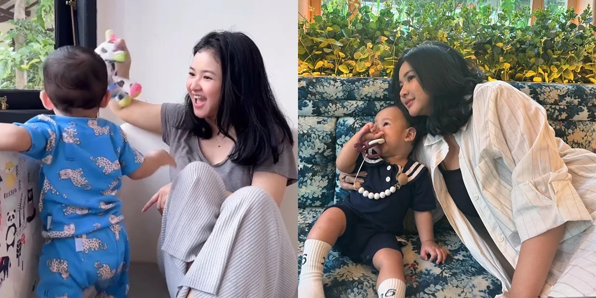 Sudah Jadi Ibu 1 Anak, 7 Potret Adinda Azani yang Masih bak ABG - Gak Kalah Imut dari sang Bayi ...