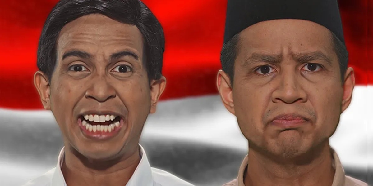 Jokowi Vs Prabowo Lucu