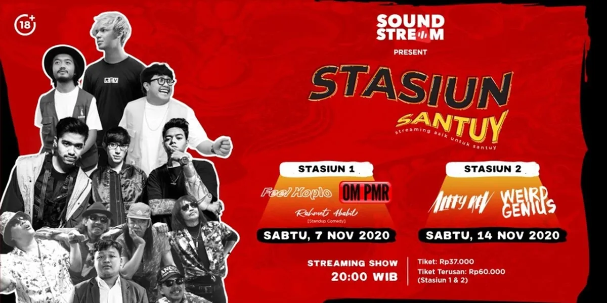 Virtual Hangout Stasiun Santuy Bakal Seru Banget, Dimeriahkan Weird ...