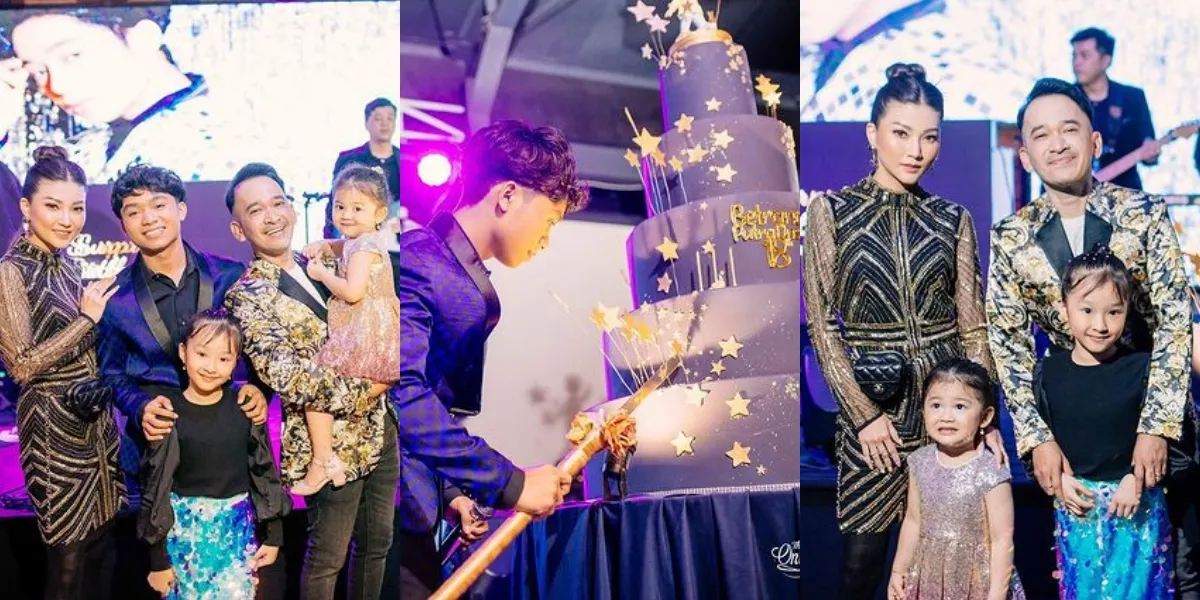 10 Potret Betrand Peto Rayakan Ulang Tahun ke-18, Dapat Surprise Party Meriah dari Ruben Onsu ...