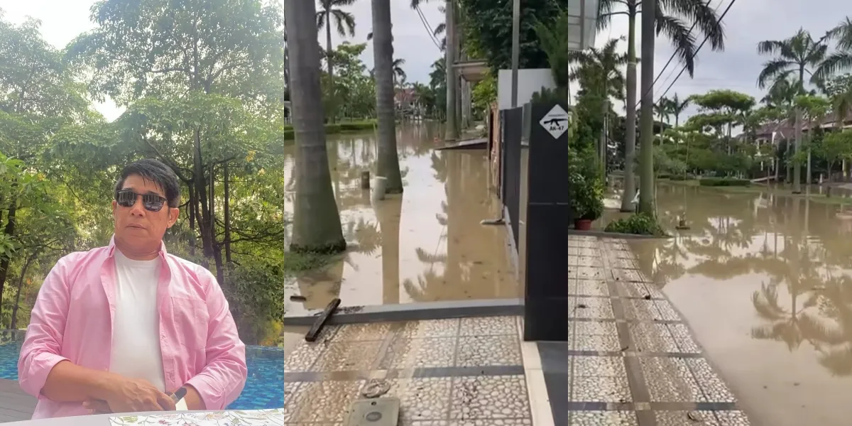 10 Potret Rumah Parto Patrio Kebanjiran Lagi, Tanggul 2 Meter Tak Mampu ...