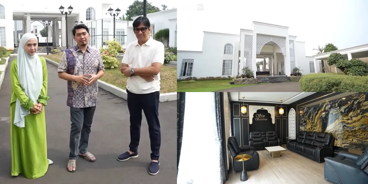 10 Potret Rumah Ustaz Solmed yang Luas Banget, Manjakan Tamu dengan ...