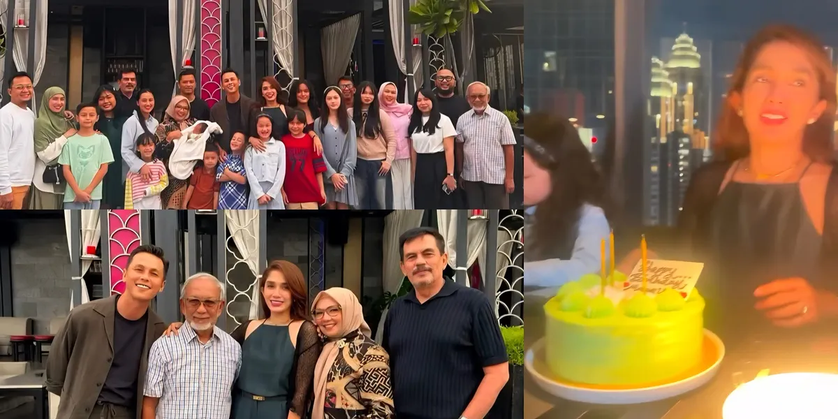 7 Potret Perayaan Ultah Ussy Sulistiawaty, Dapat Kejutan Manis dari Andhika Pratama - Dinner ...
