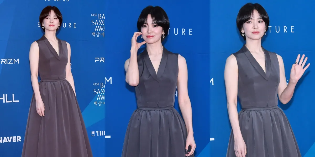 7 Potret Song Hye Kyo di Red Carpet Baeksang Arts Awards 2025, Cantiknya Tak Lekang Waktu ...