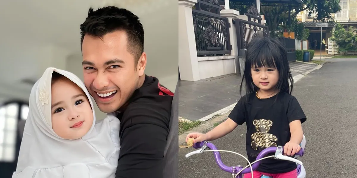 8 Foto Nichole Zalya Anak Pertama Eza Gionino yang Secantik Boneka, Ada ...