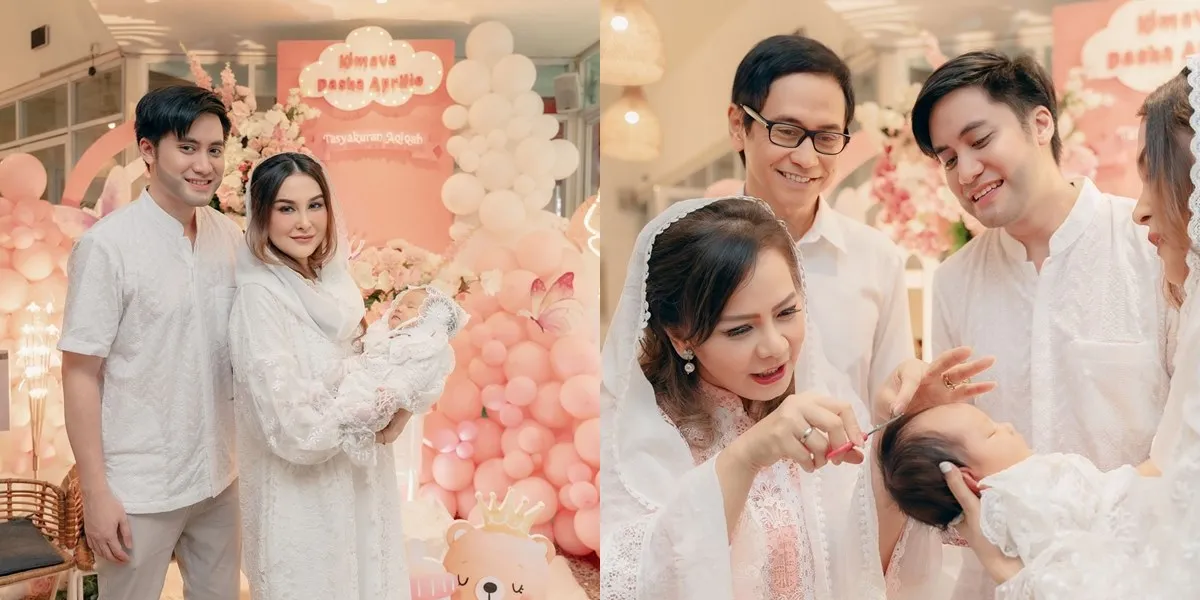 7 Potret Aqiqah Anak Kevin Aprilo, Addie MS & Memes Bahagia Bareng Cucu ...
