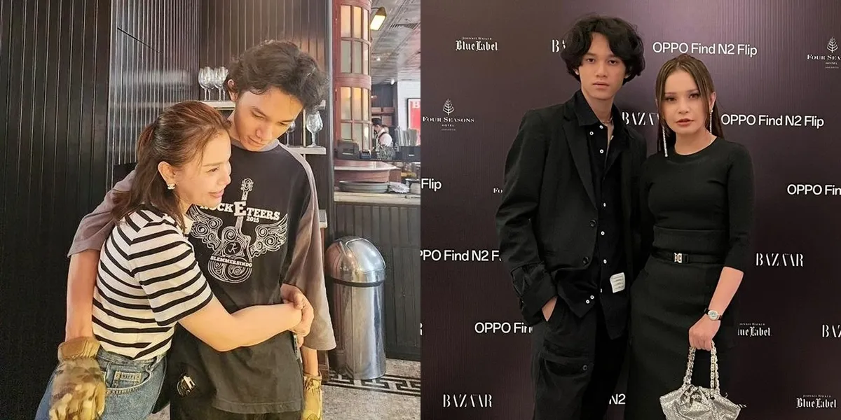 8 Potret Kedekatan Rossa dan Anak Lakinya, Bukan Seperti Ibu dan Anak ...