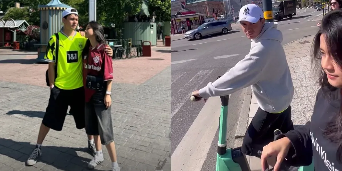 8 Potret Keisya Levronka dan Paul Nyoman Liburan Bareng di Luar Negeri, Motoran - Seru-seruan ...