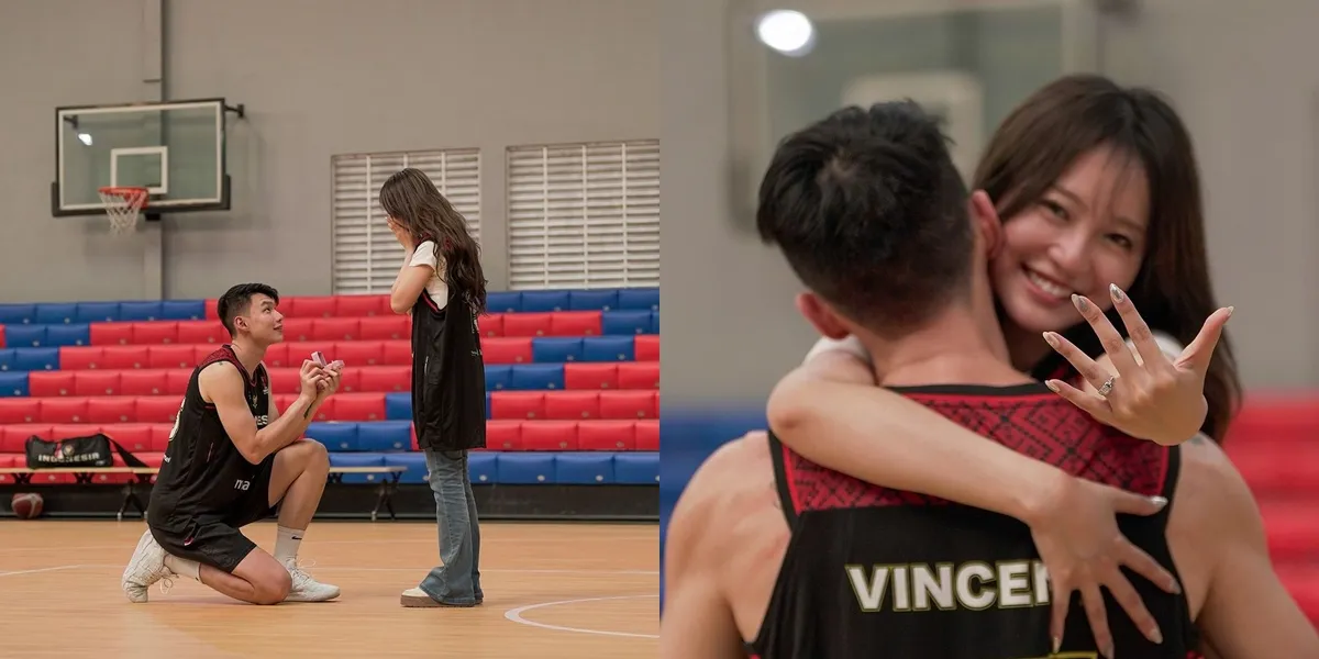 8 Potret Nita Vior Dilamar Vincent Kosasih di Lapangan Basket ...