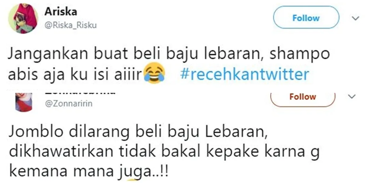 8 Tweet Tentang Baju Lebaran Ini Bikin Kamu Tersenyum Simpul ...
