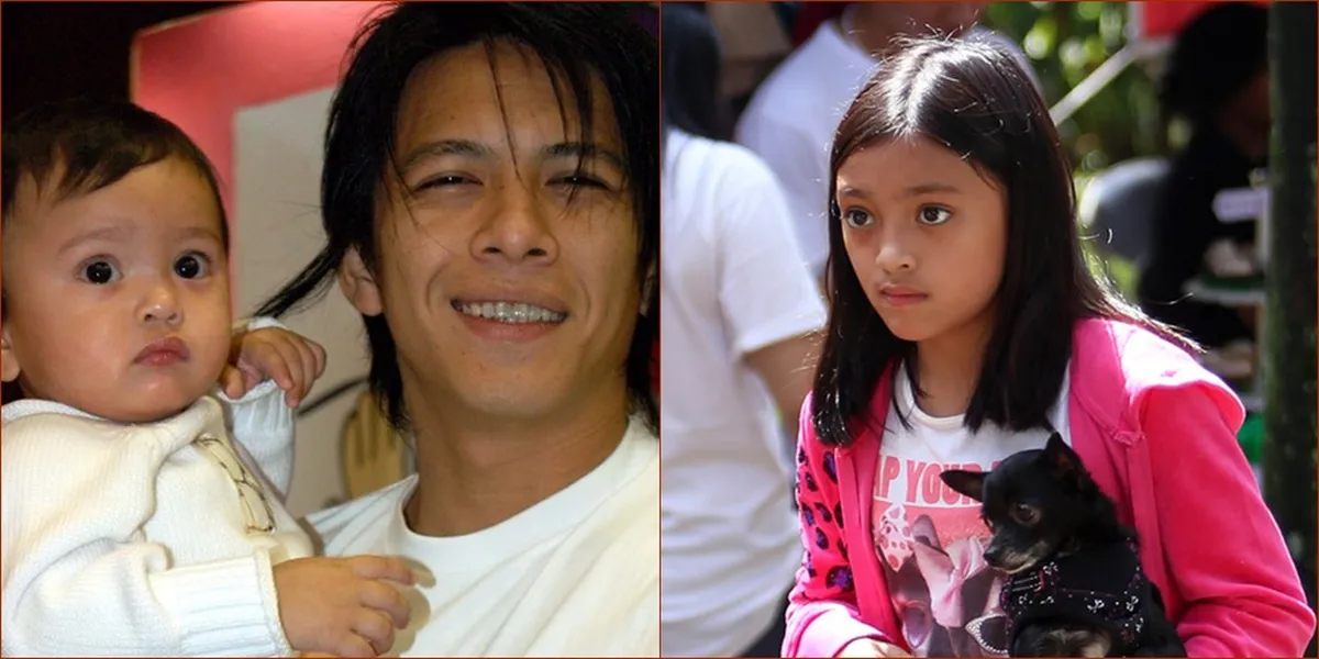 Allea Anata Irham, Putri Kecil Ariel NOAH Sekarang Tambah Cantik ...