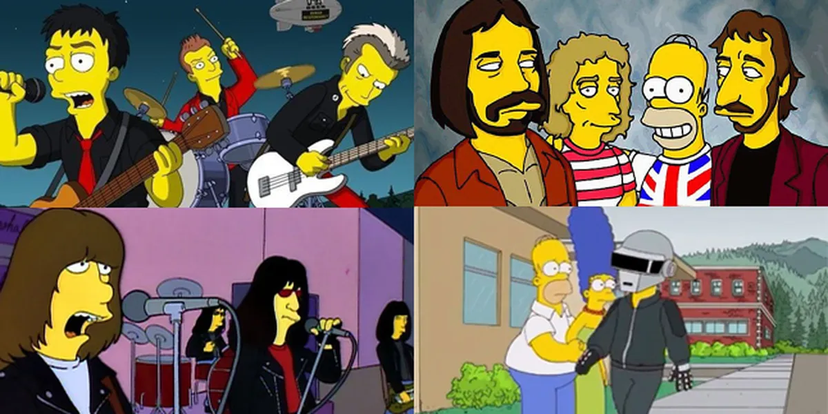 Band yang pernah muncul di serial The Simpsons - KapanLagi.com
