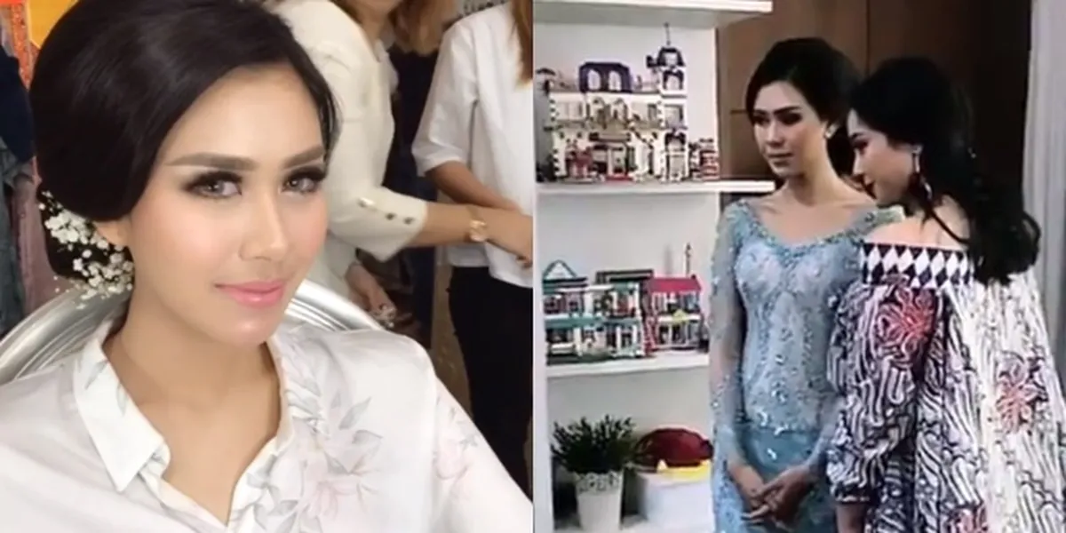 Cantiknya Makeup & Kebaya Syahnaz Saat Lamaran, Pose Bareng Gigi ...