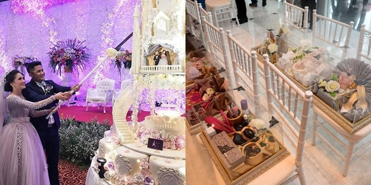 [Foto] Detail Mewah Akad Nikah & Resepsi Puadin Redi - Ryana Dea ...