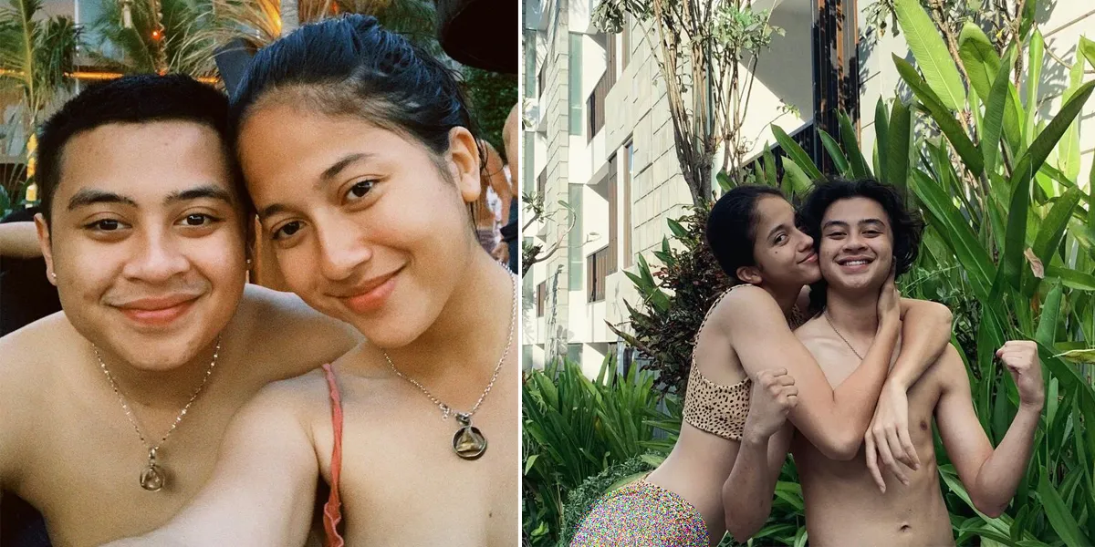 Deretan Foto Hot Sitha Marino Pakai Bikini Two Piece, Pamer Body Goals - Mesra Bareng Bastian ...