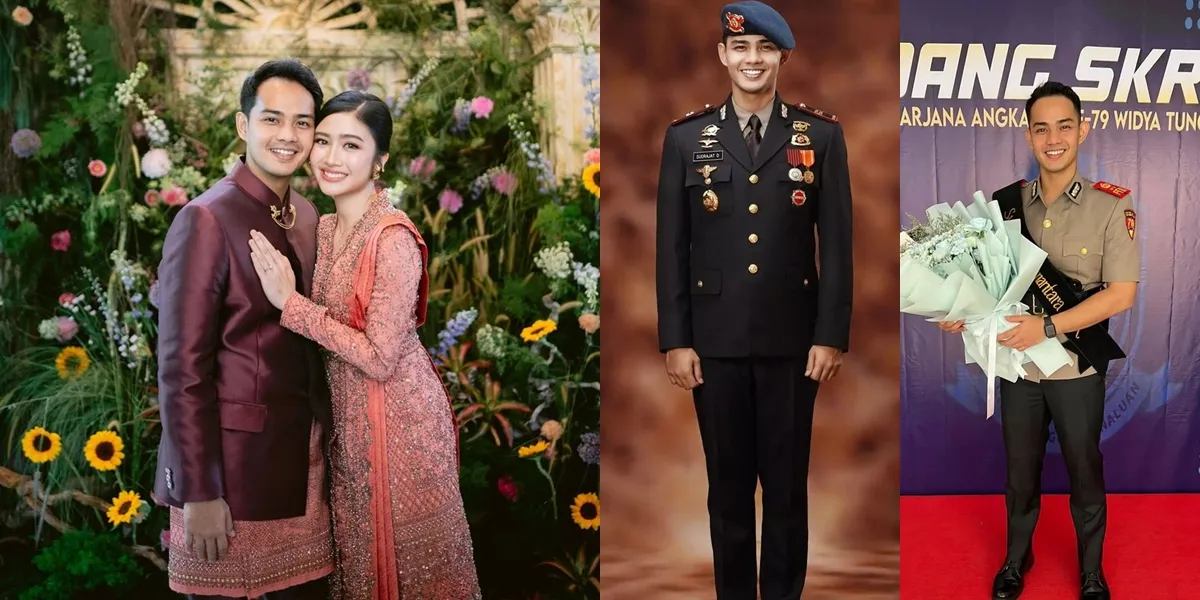 Fakta-fakta Drajad Djumantara Calon Suami Febby Rastanty, Perwira Polisi - Berasal Dari Keluarga ...