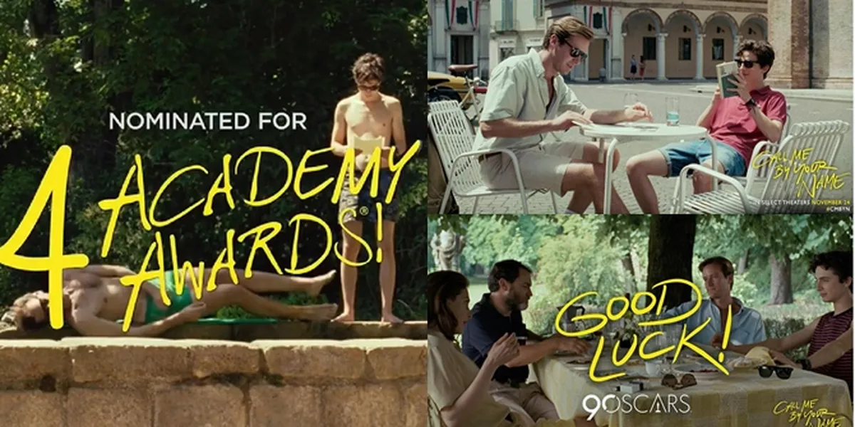 Fakta Menarik dari Film CALL ME BY YOUR NAME - KapanLagi.com