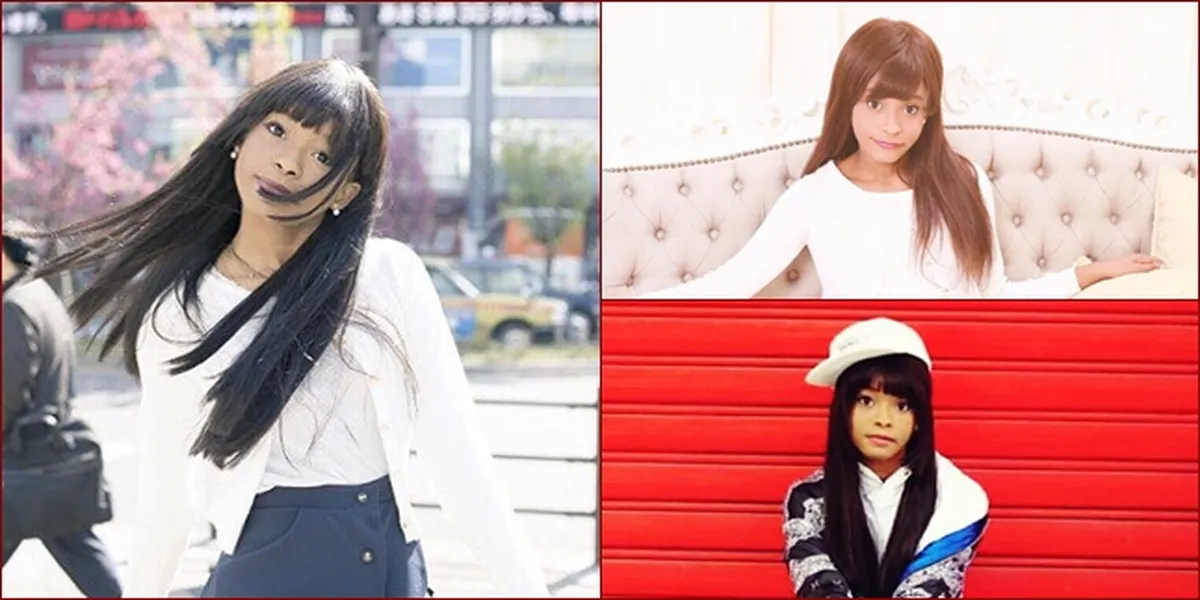 FOTO: Aminyan, Idol Keturunan Afro-Amerika Pertama di Jepang ...