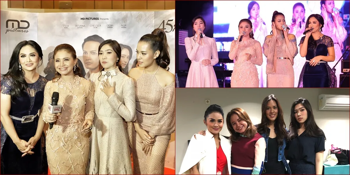 FOTO: Bersatunya 4 Diva Dari 2 Generasi Berbeda, Raisa Hingga KD ...