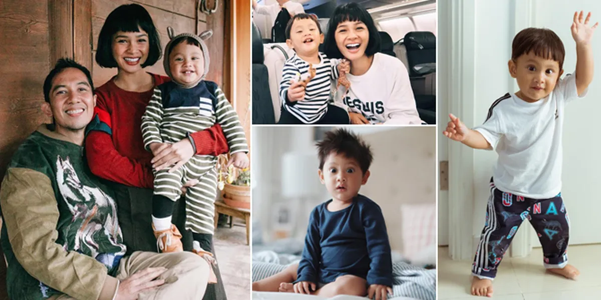 FOTO: Bikin Gemas! Baby Kawa Anak Andien Sadar Kamera Banget ...