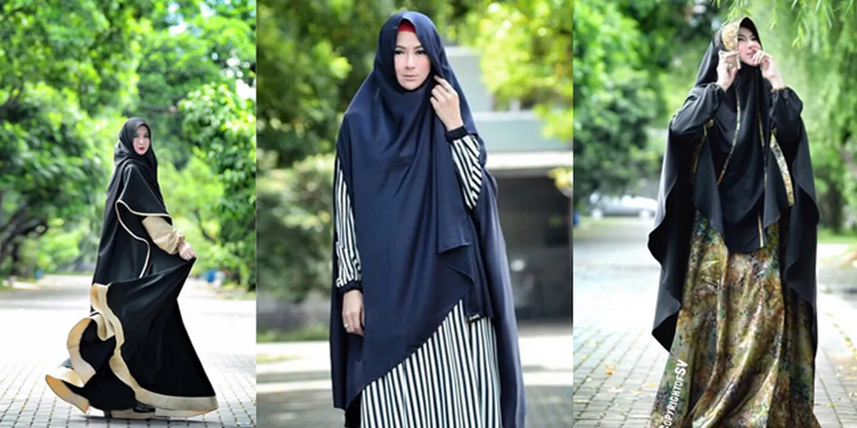 FOTO: Dari Inem Pelayan Seksi, Sarah Vi Kini Berhijab Syar'i ...
