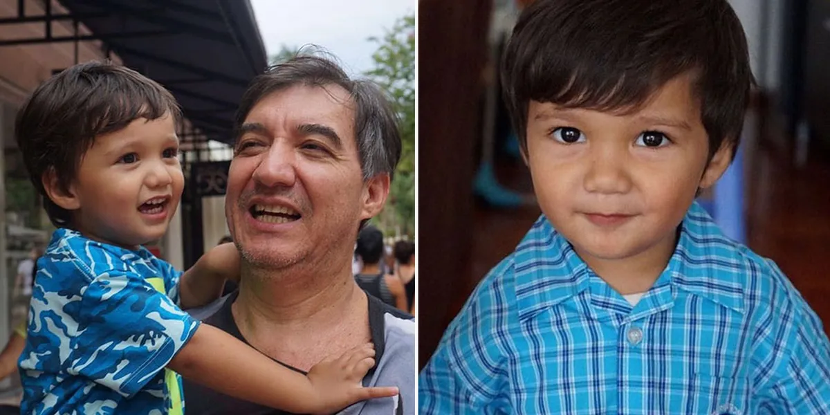 FOTO: Enrico, Anak Bungsu Ganteng Shanty Paredes Yang Bule Abis ...