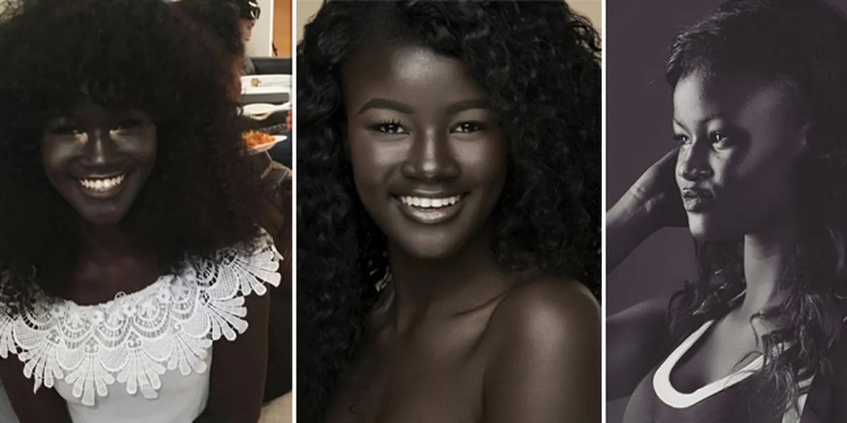 FOTO: Khoudia Diop, Model Kulit Hitam Ini Jadi Perhatian Dunia ...
