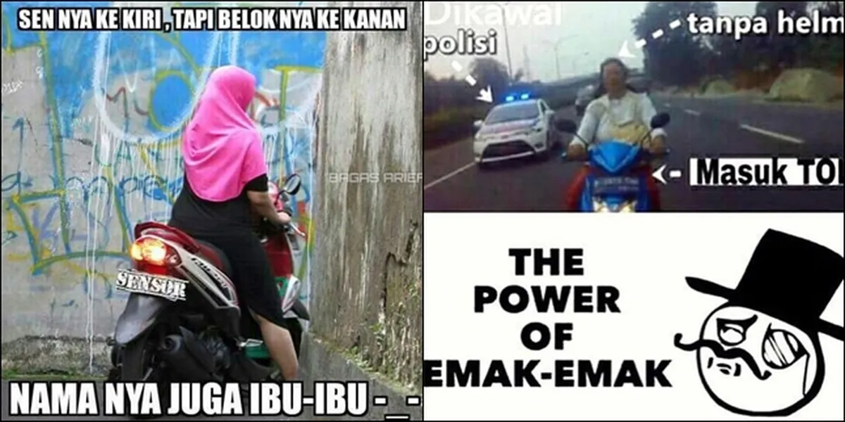 FOTO: Meme 'The Power of Emak-Emak' Ini Bikin Ngakak Maksimal ...