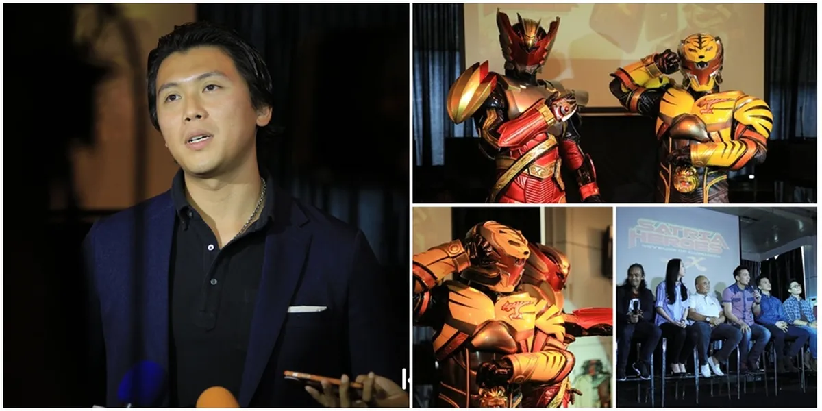 FOTO: Reino Barack Cerita Soal Film 'SATRIA HEROES BIMA-X' - KapanLagi.com