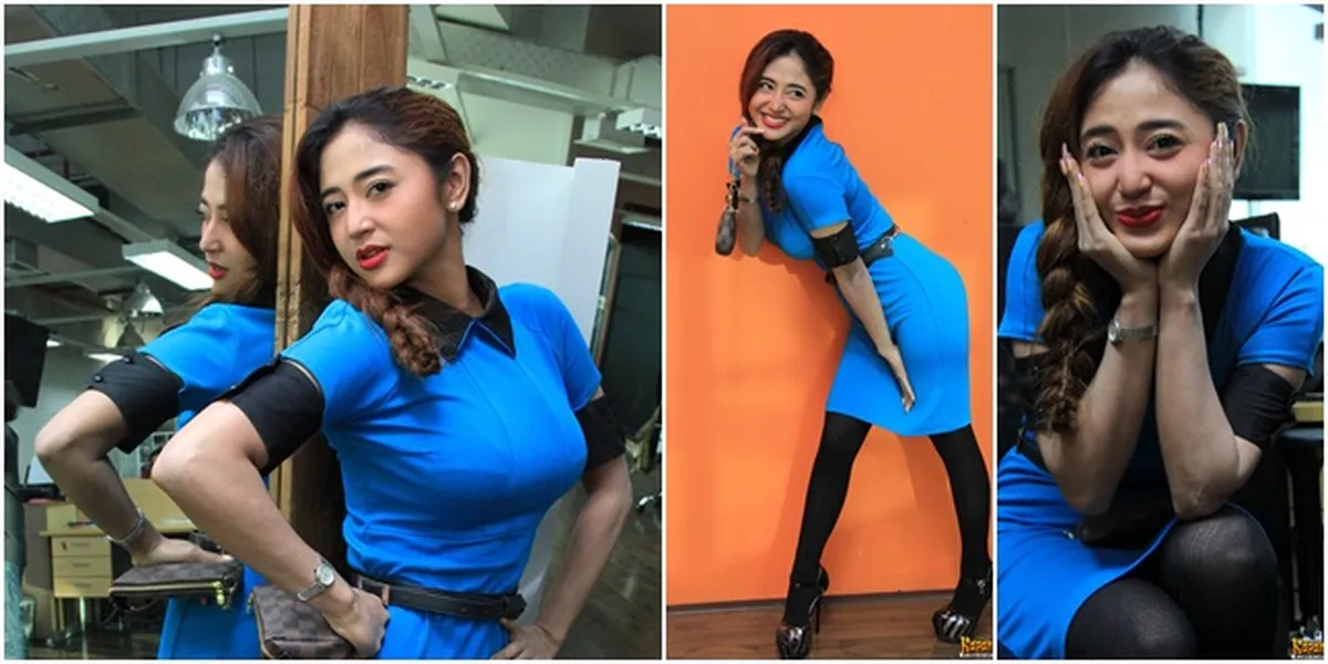 Foto Seksi Dewi Perssik Di Kantor Kapanlagi