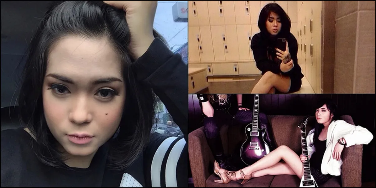 Ingat Prisa Rianzi Si Gitaris Cantik? Kini Dia Jadi Mama Muda Hot ...