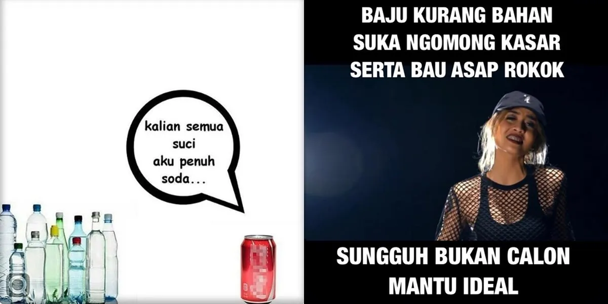 'Kalian Semua Suci Aku Penuh Dosa', Meme Kocak Sindir Awkarin ...