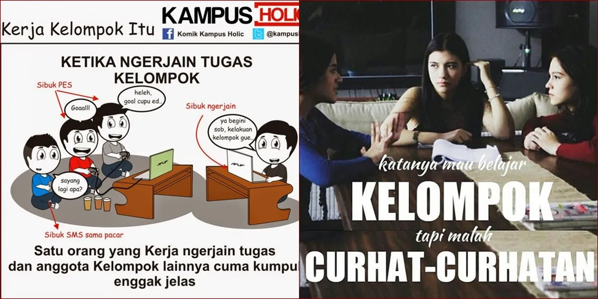 Kumpulan Meme Kerja Kelompok, Gokil dan Semua Pernah Ngalamin ...