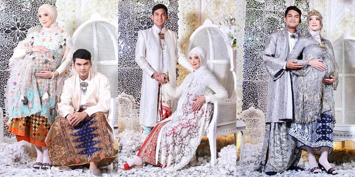 Maternity Adhitya Putri-Ridwan Ghany Berbalut Baju Adat Modern ...