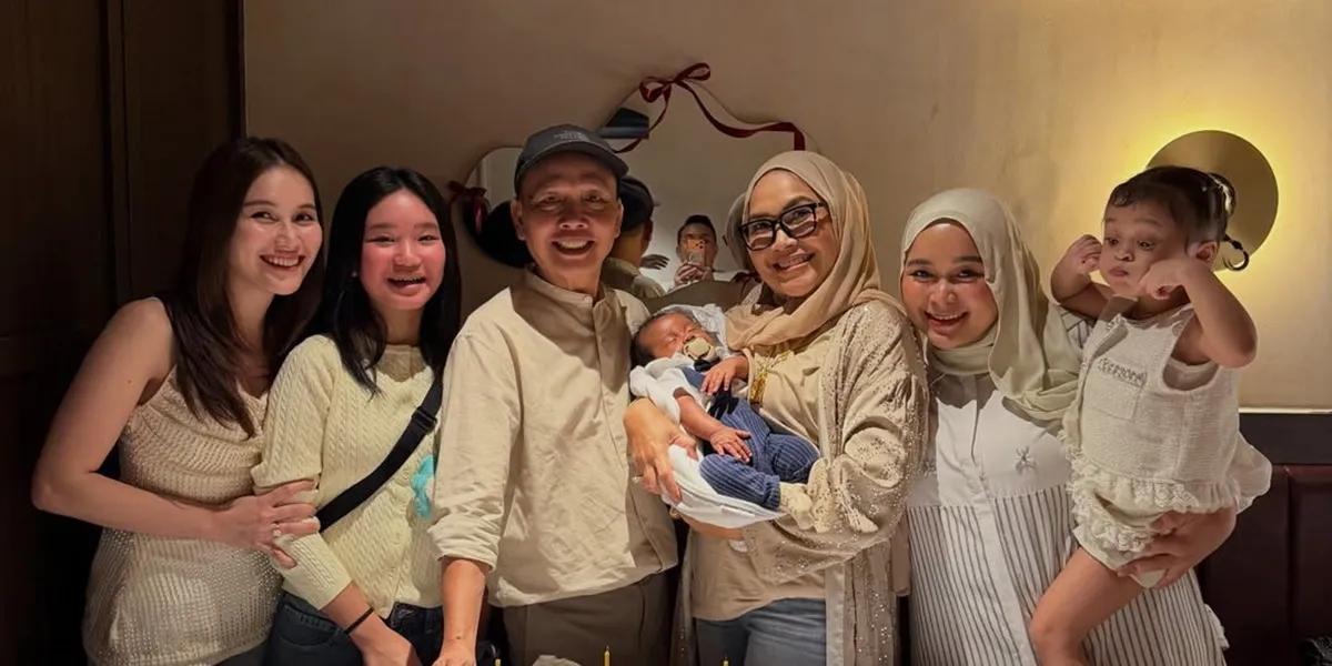 Momen Perayaan Ultah Ayah Ayu Ting Ting yang Digelar Sederhana, Hangat ...