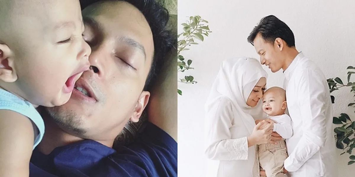 Potret Hangat Keluarga Fedi Nuril, Calysta Vanny & Baby Hasan ...