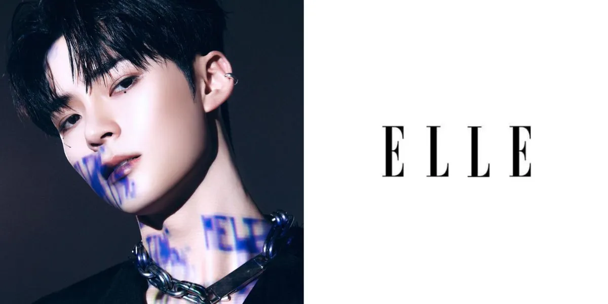 Potret Sung Hanbin ZEROBASEONE x Swarovski di ELLE Korea Edisi September, Momen Bersinar Seperti ...