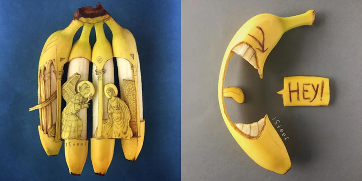 Seniman Ini Mengubah Pisang Jadi Karya Seni Yang Menakjubkan ...