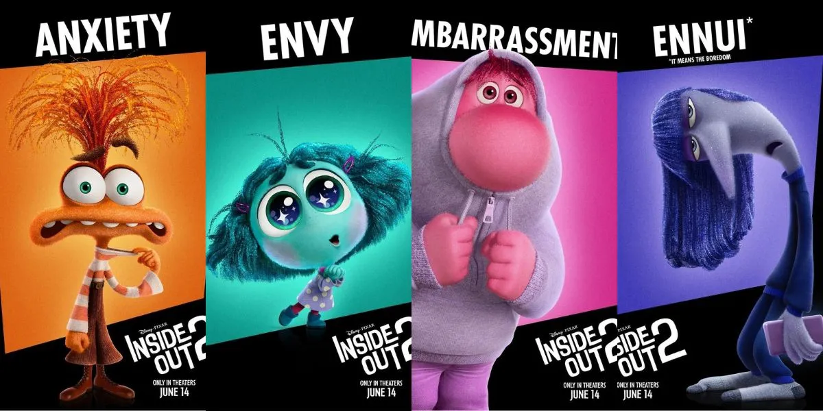 Wajah Baru Emotions dari 'INSIDE OUT 2', Dipenuhi dengan Isu Kesehatan ...