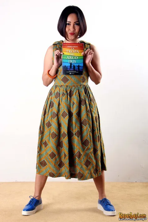 Meda Kawu Nyanyikan Negeri Laskar Pelangi di Abu Dhabi - KapanLagi.com