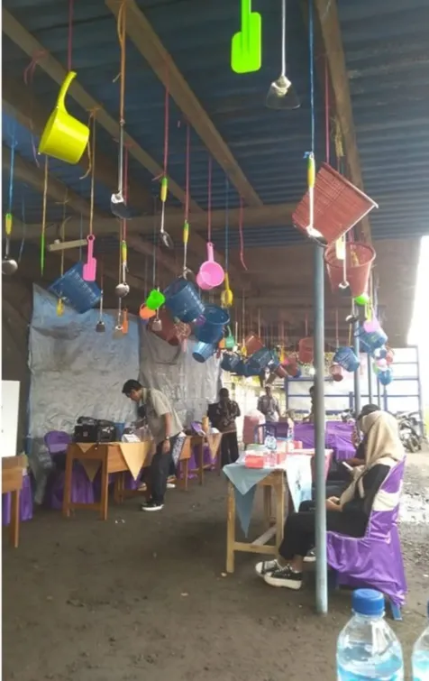 Deretan Potret TPS Unik di Momen Pemilu 2024,Dominasi Warna Pink Hingga ...