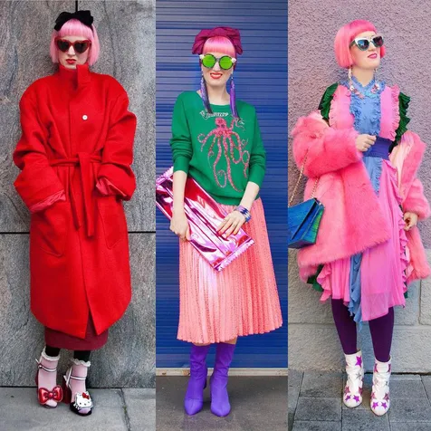 Sebut Diri Sendiri Flamingo Queen, Wanita Ini Tampil Bagai Permen ...