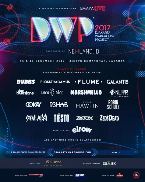Djakarta Warehouse Project 2017 Rilis 9 Performer Baru + Panggung ...