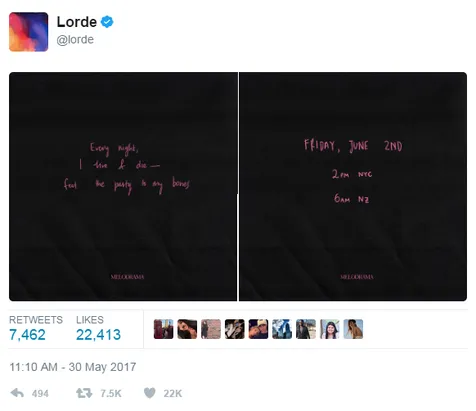 Beri Teaser di Twitter, Lorde Siap Rilis Lagu Barunya Lagi! - KapanLagi.com